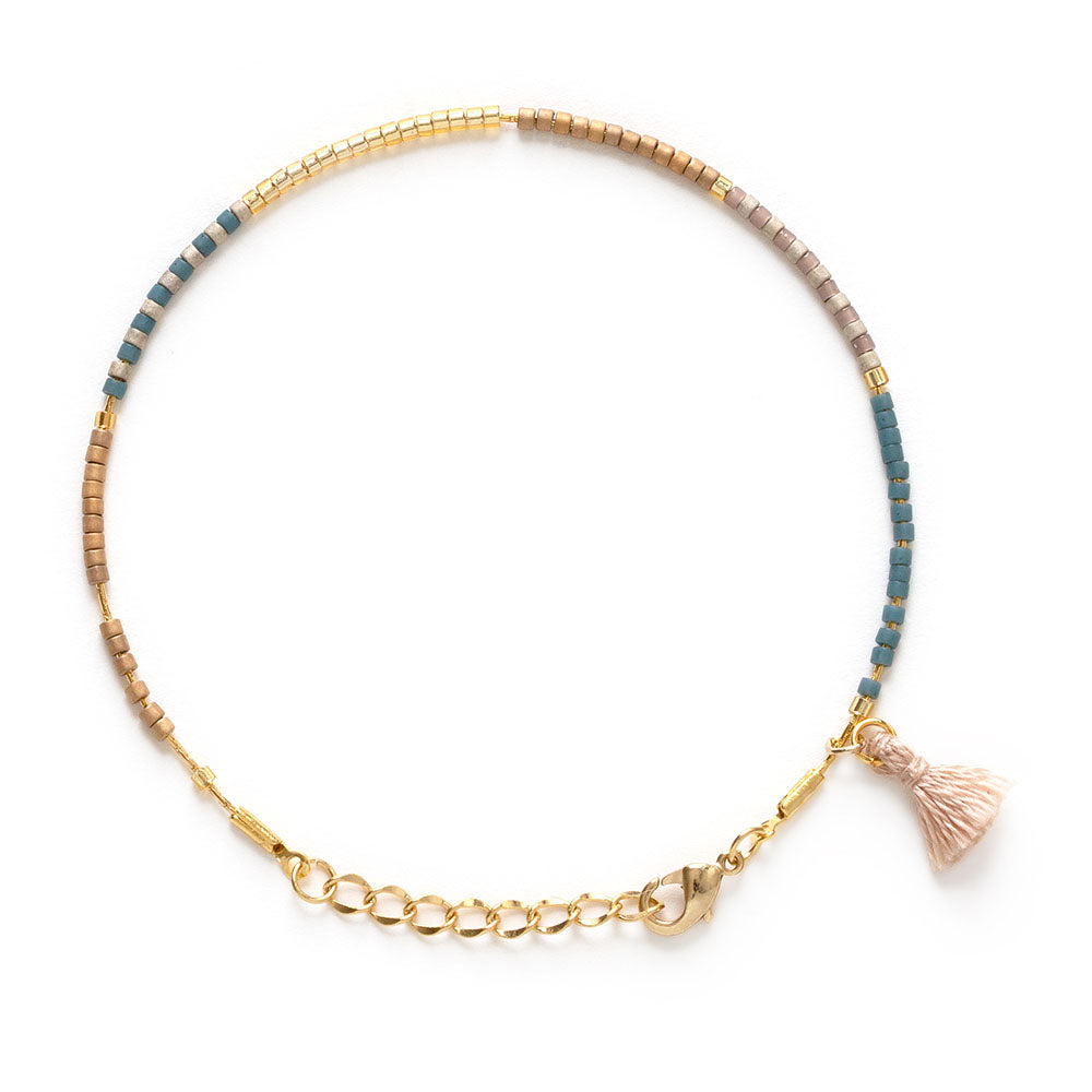 Miyuki Japanese Seed Bead Bracelet | Sky – Amano Studio